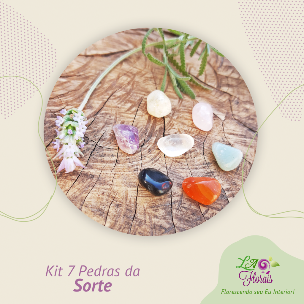 Kit 7 Pedras da Sorte