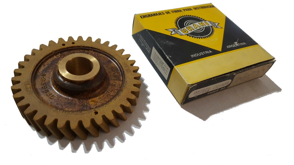 Engranaje distribución intermedio renault Gordini 35 dientes