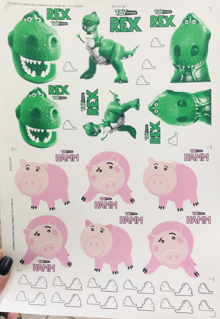 Rex dino y ham - Comprar en Ceramica Alsina