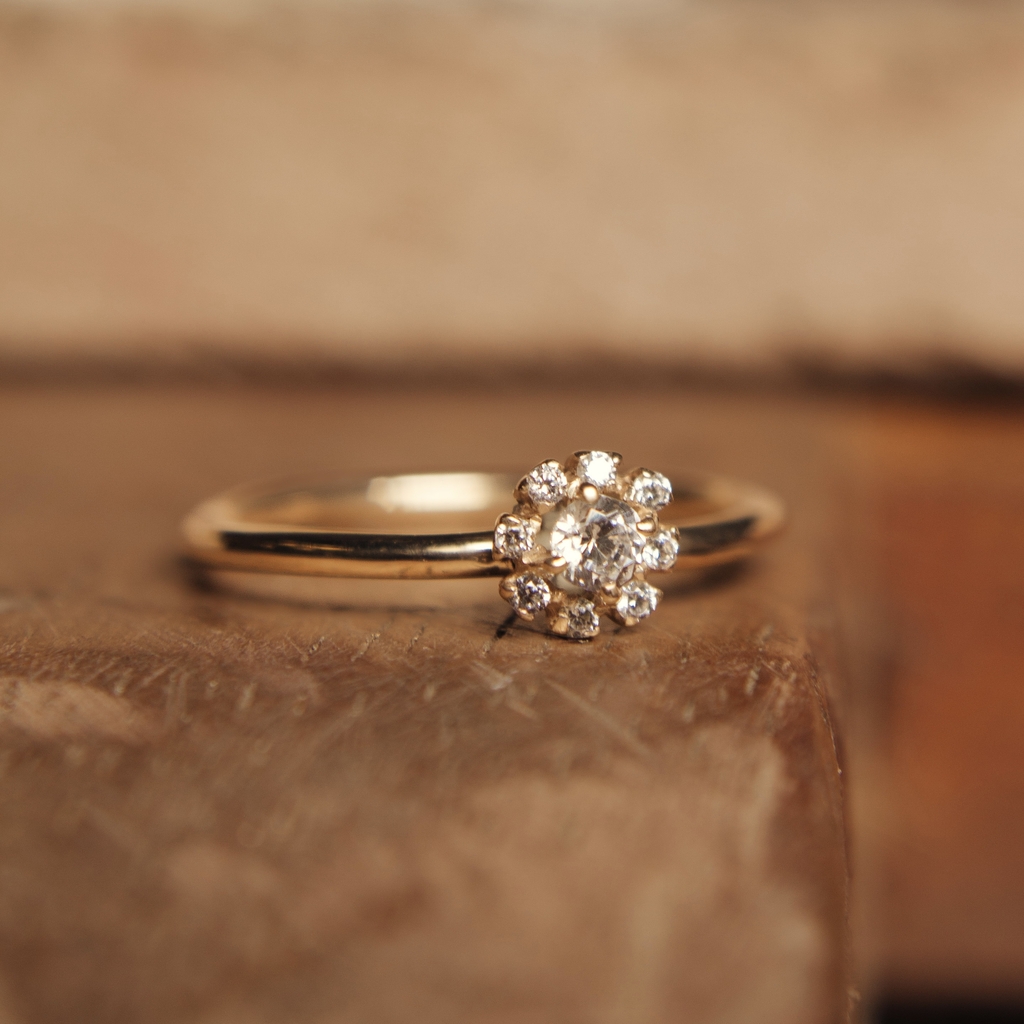 Solitário Fiore - Comprar em Ecle Atelier