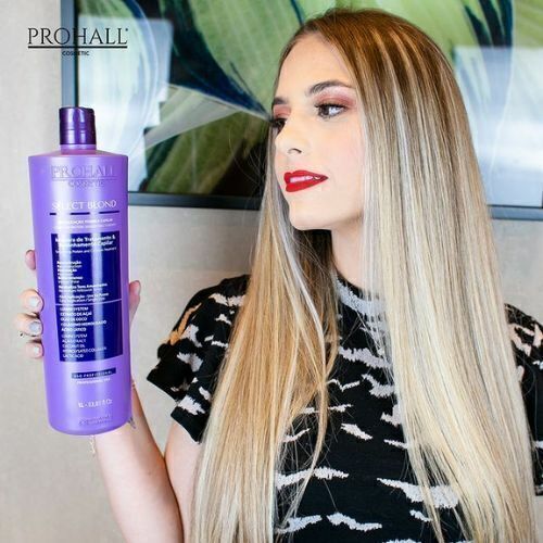 Progressiva Sem Formol Para Loiras Prohall Select Blond 1 lt