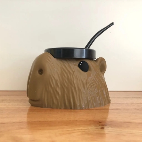 Mate Carpincho cabeza - Animales - Comprar en davinci3d