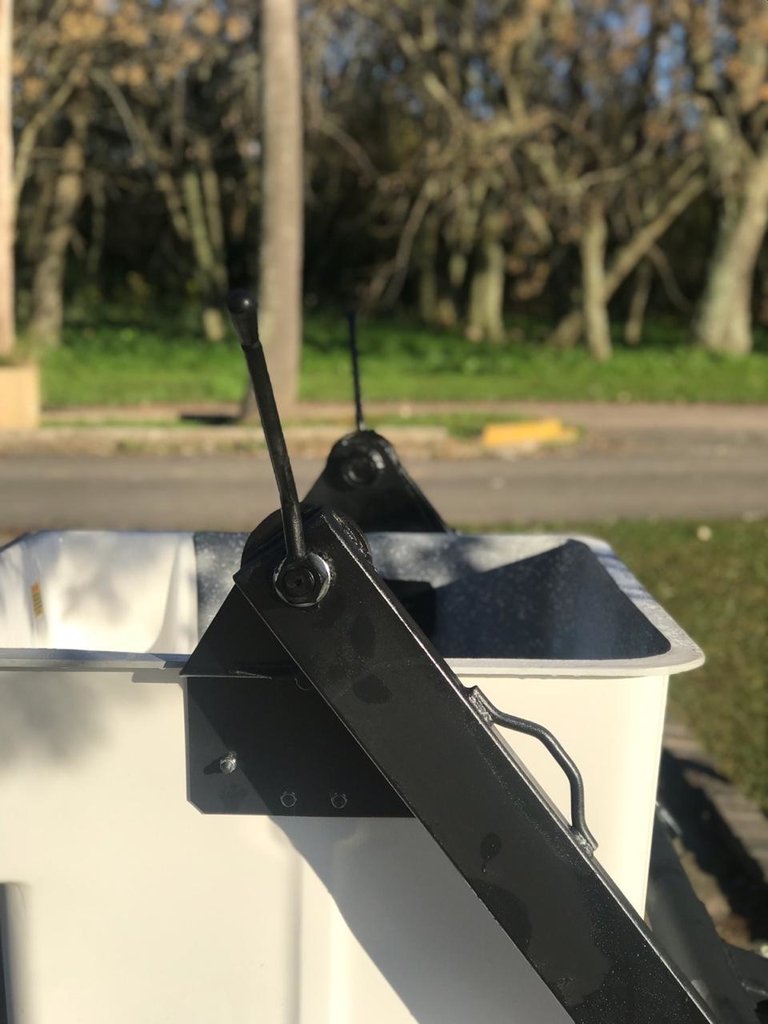 Barquilla para hidrogruas (2 personas) con herrajes - MODELO B02