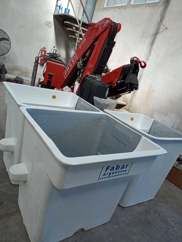 Barquilla para hidrogruas (2 personas) con herrajes - MODELO B02