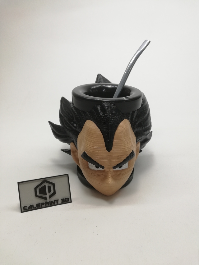 Vegeta Mate - Comprar en Caleprint3d
