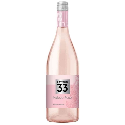 Latitud 33 Malbec Rose 750ml