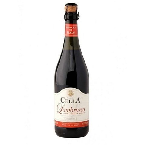 Vinho Frisante Cella Lambrusco Tinto 750ml