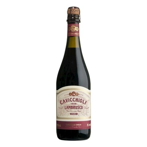 Vinho Lambrusco Cavicchioli Amabile Tinto 750ml
