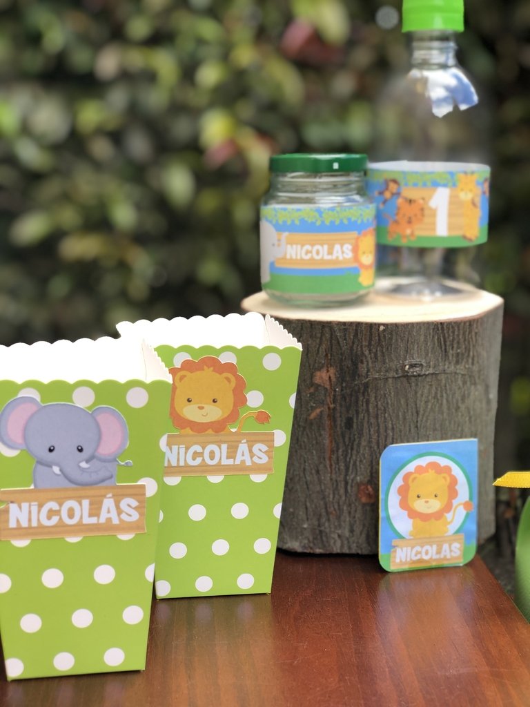 Kit Personalizado Safari - Comprar en Vix Party