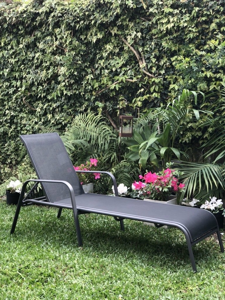 Reposera Hazel Estructura De Acero