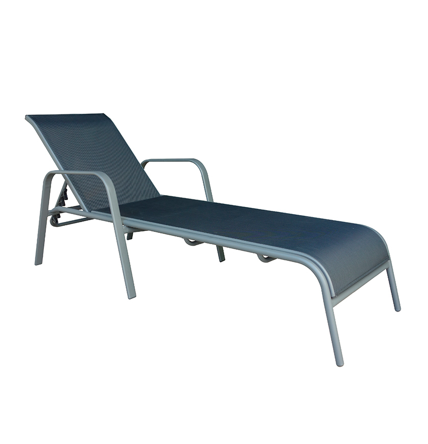 Reposera Hazel Estructura De Acero