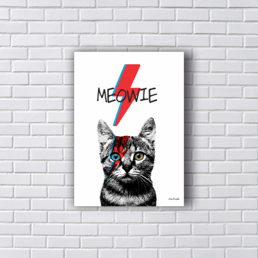 Quadro MEOWIE CAT (Ref:AV033)