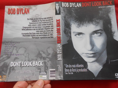 Bob Dylan Dont Look Back Dvd Original Participação Joan Baez