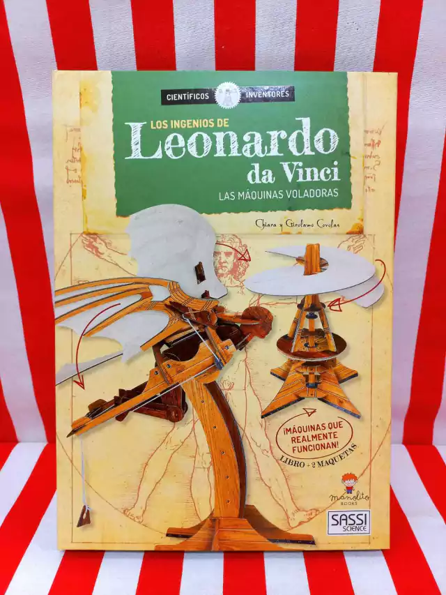 Libro +2 Maqueta 3D: Las maquinas voladoras de Leonardo da Vinci, el ...