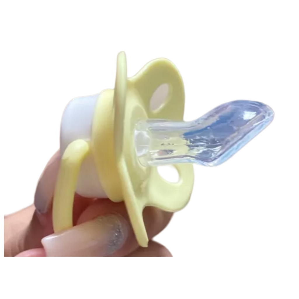Chupeta Anatômica Bico Ortodôntico Assimétrico Achatado de Silicone ...