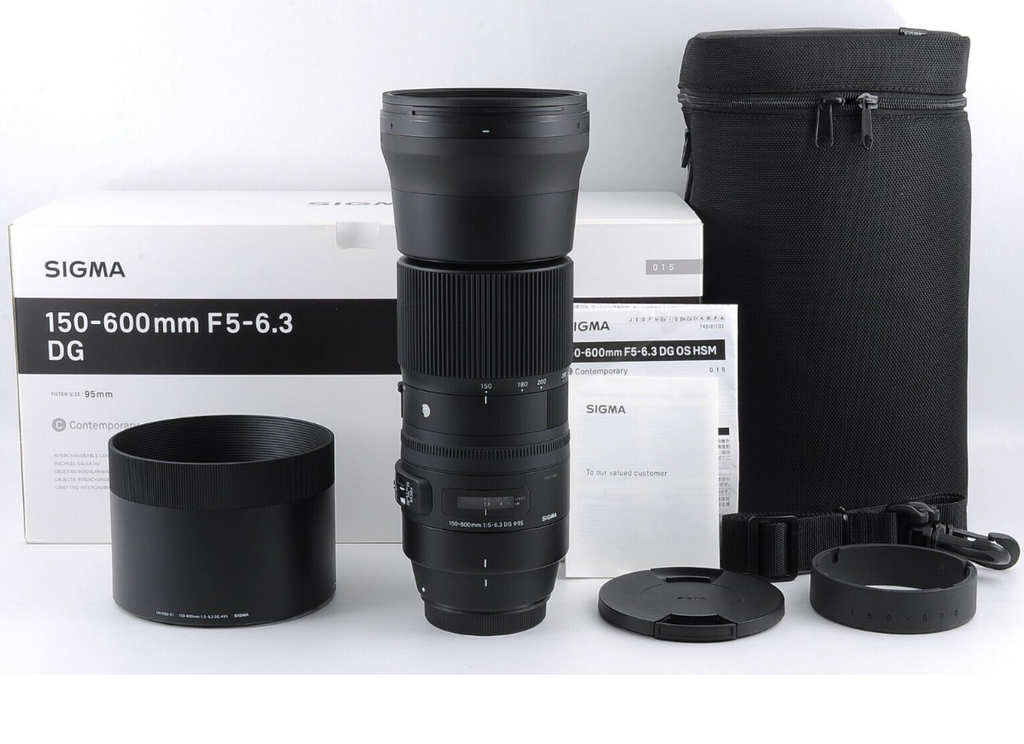 LENTE SIGMA 150-600 f/5-6.3 DG OS HSM PARA CANON
