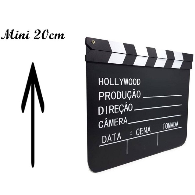 Claquete Cinema Mini - Comprar em Foto Imagem Rio