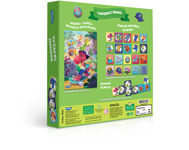Superkit Dinossauros - Comprar em Estimula Kids