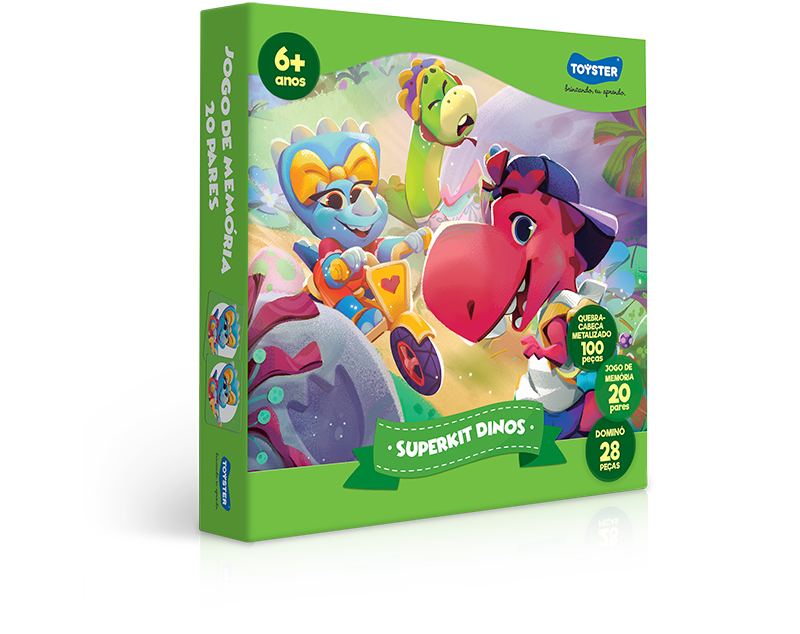 Superkit Dinossauros - Comprar em Estimula Kids