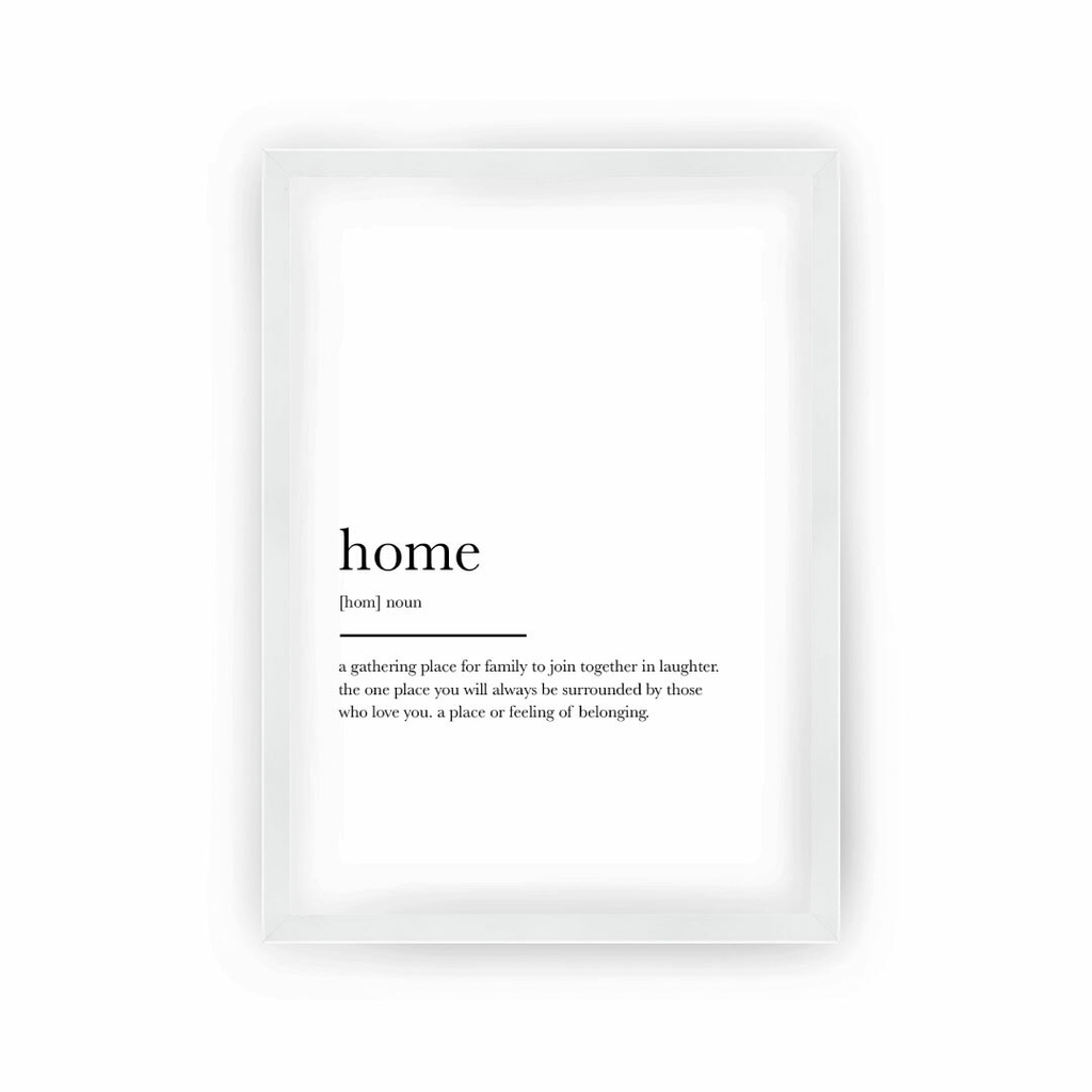 Cuadro Quotes & Typography Home Definition