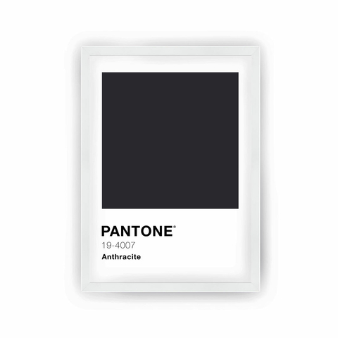 Cuadro Pantone Anthracite - Comprar en Puerta de Goya
