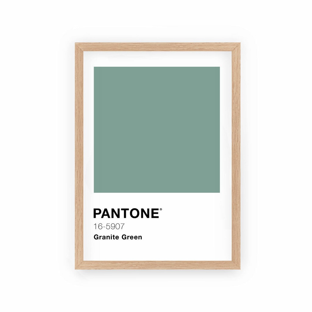Cuadro Pantone Granite Green - Puerta de Goya