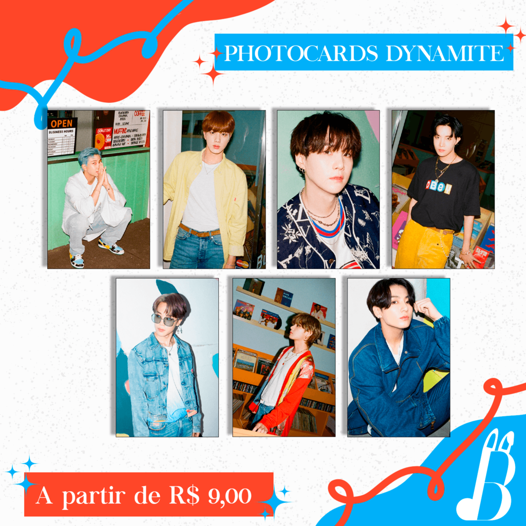 KIT PHOTOCARDS - BTS - DYNAMITE - Bunnyx Shop