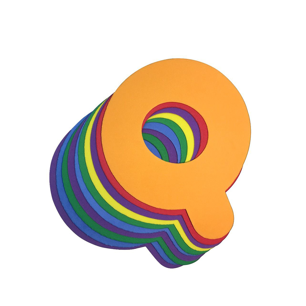 Letras EVA Alfabeto 10 Peças Cores Sortidas (Preço por Unidade)