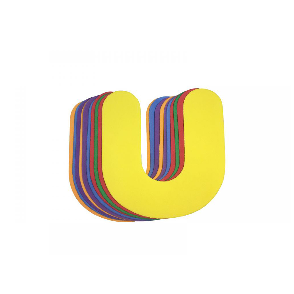 Letras EVA Alfabeto 10 Peças Cores Sortidas (Preço por Unidade)