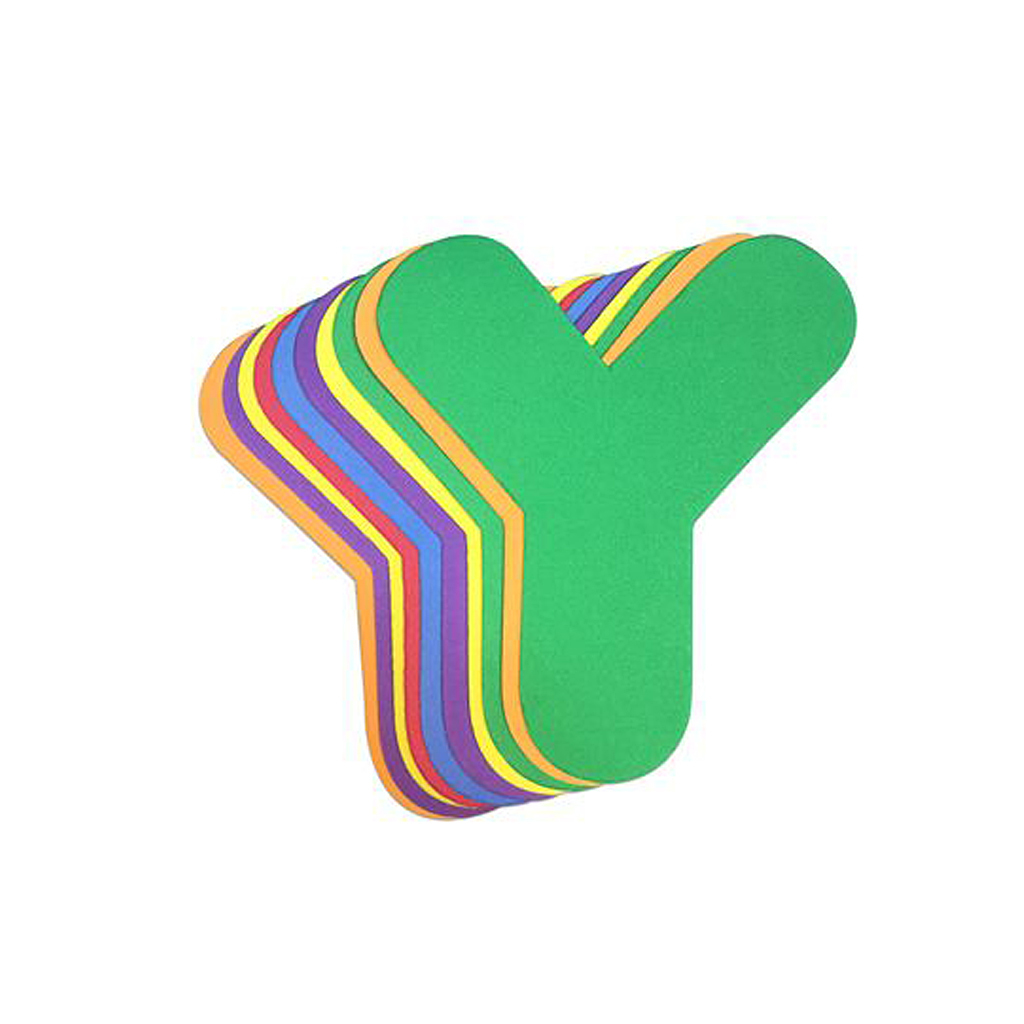 Letras EVA Alfabeto 10 Peças Cores Sortidas (Preço por Unidade)