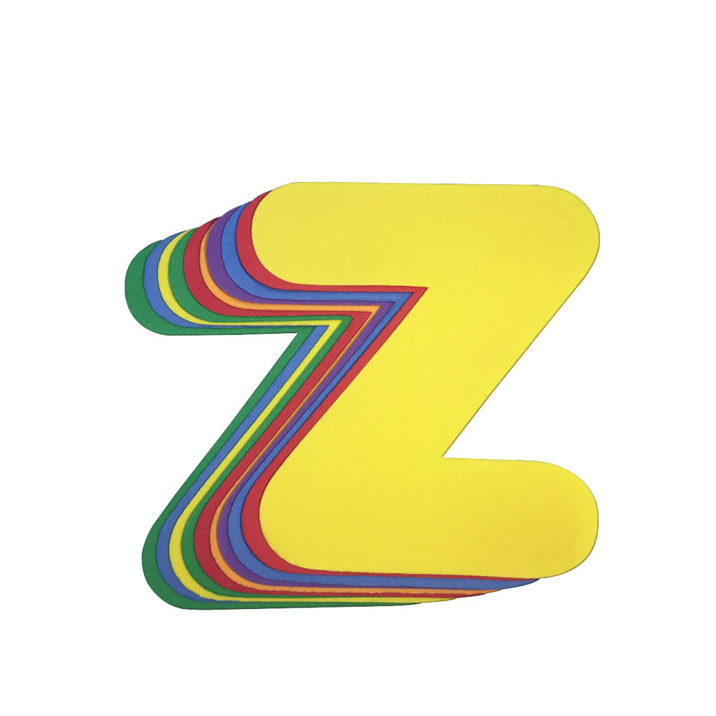 Letras EVA Alfabeto 10 Peças Cores Sortidas (Preço por Unidade)