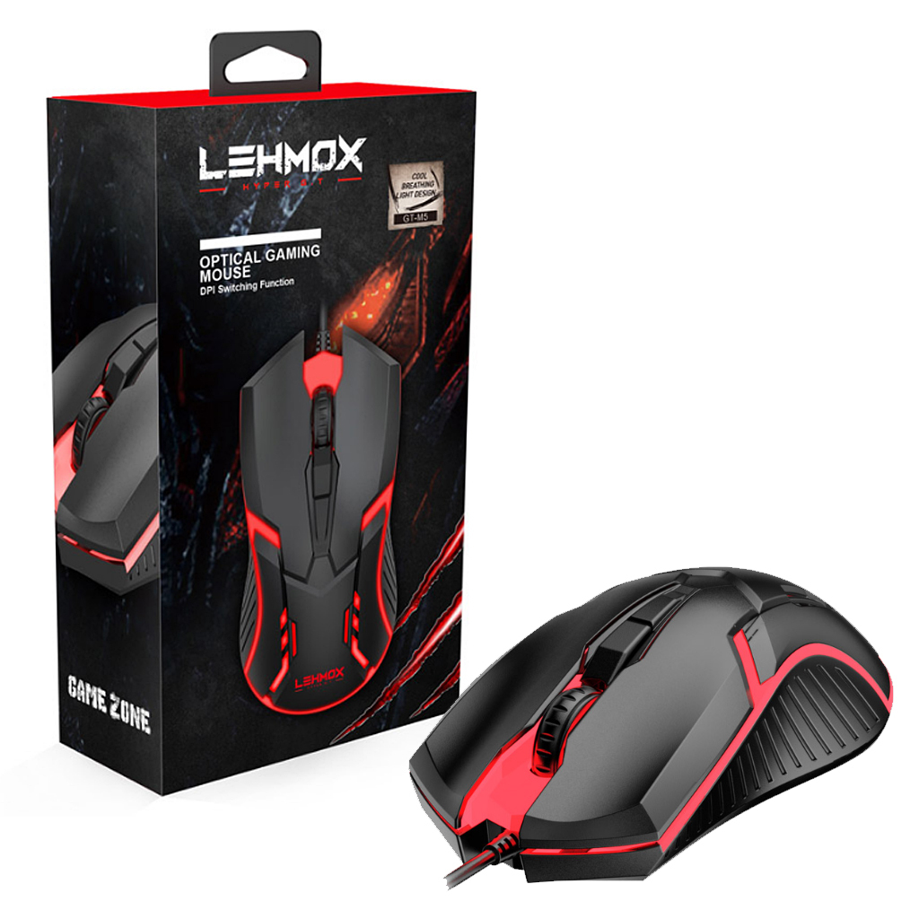 Mouse Gamer óptico GT-M5, LEHMOX - Web Palmas