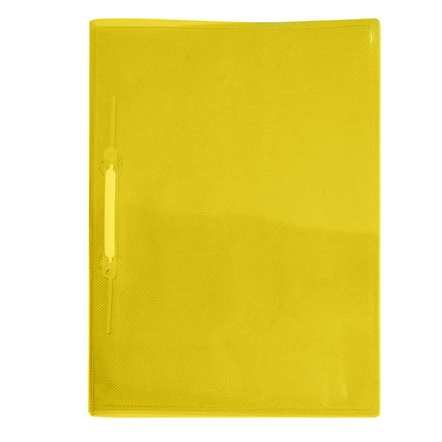 Pasta Fina com Ferragem Soft 335x231 mm Amarelo, POLIBRAS