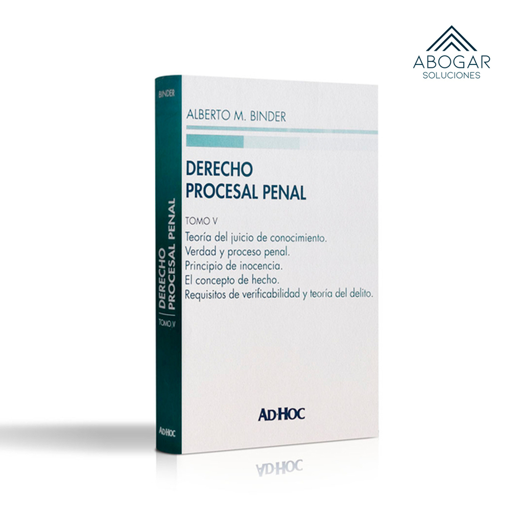 Derecho Procesal Penal - Tomo V - Binder, Alberto M.