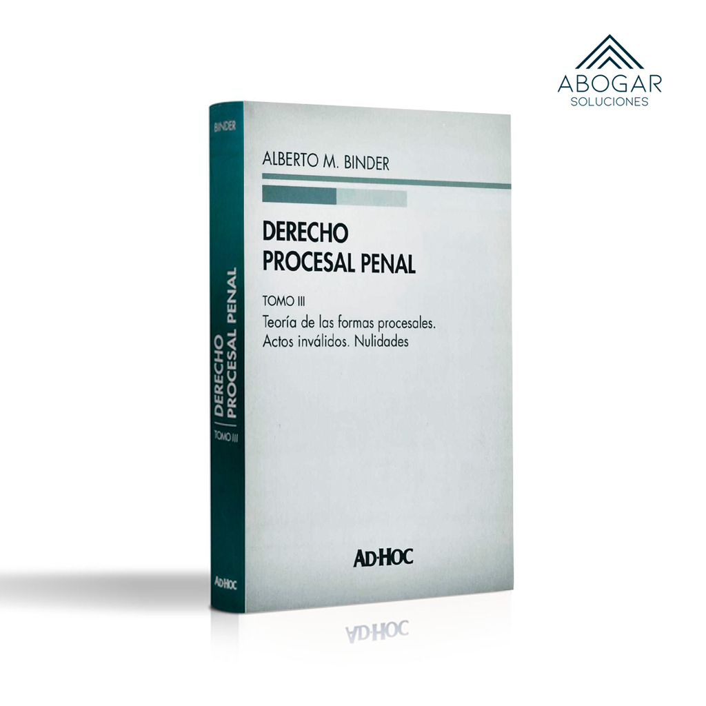 Derecho Procesal Penal - Tomo III - Binder, Alberto M.
