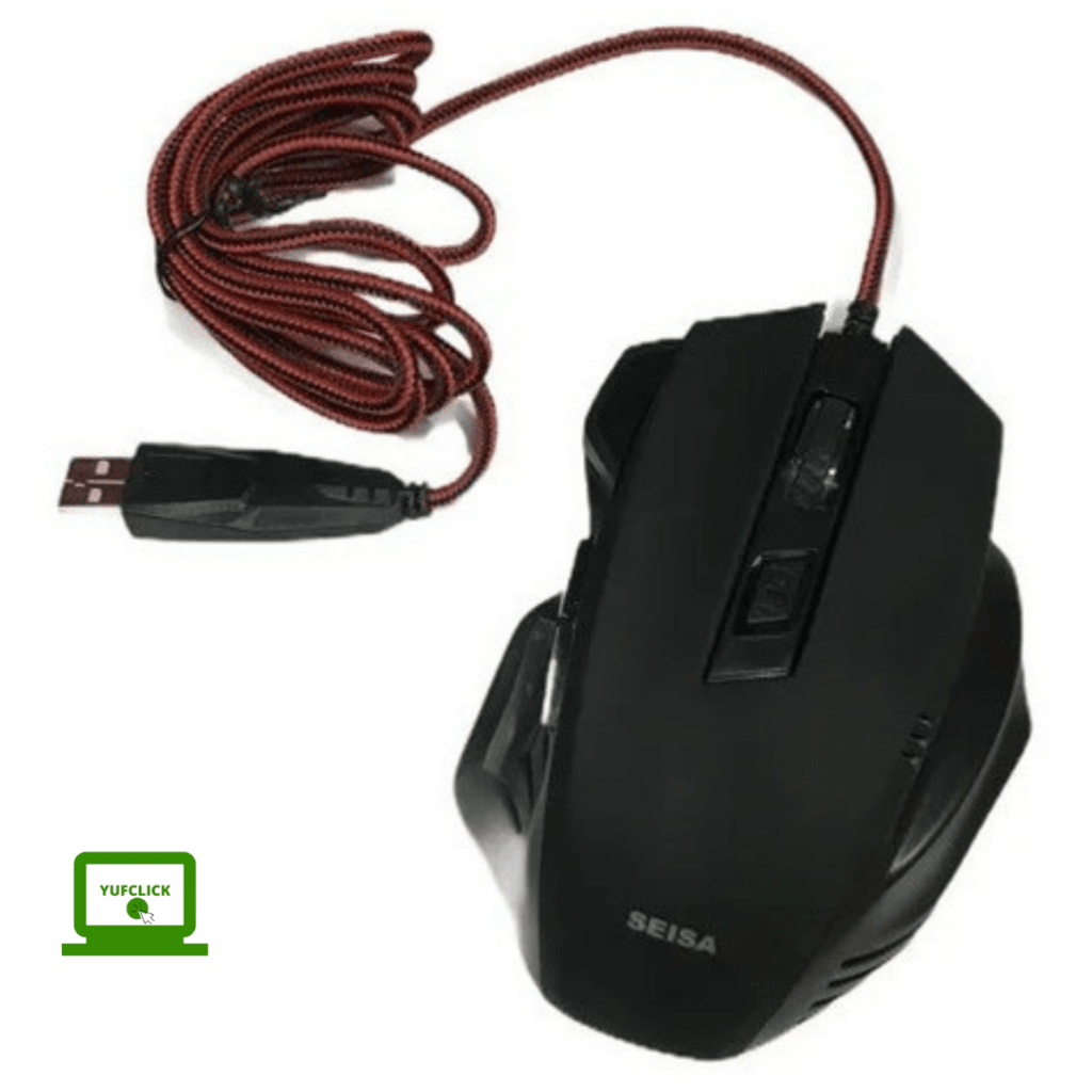 Mouse Gamer 6 Botones Seisa