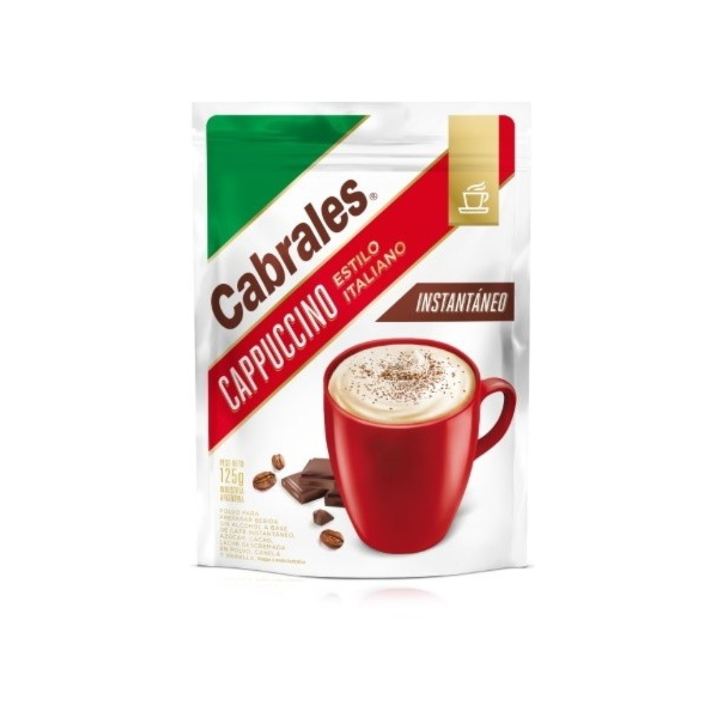 Cabrales Cappuccino Instantáneo - Comprar en B&B