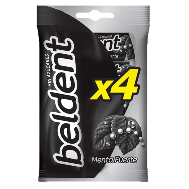 Beldent Menta Fuerte 4 unidades - Comprar en B&B
