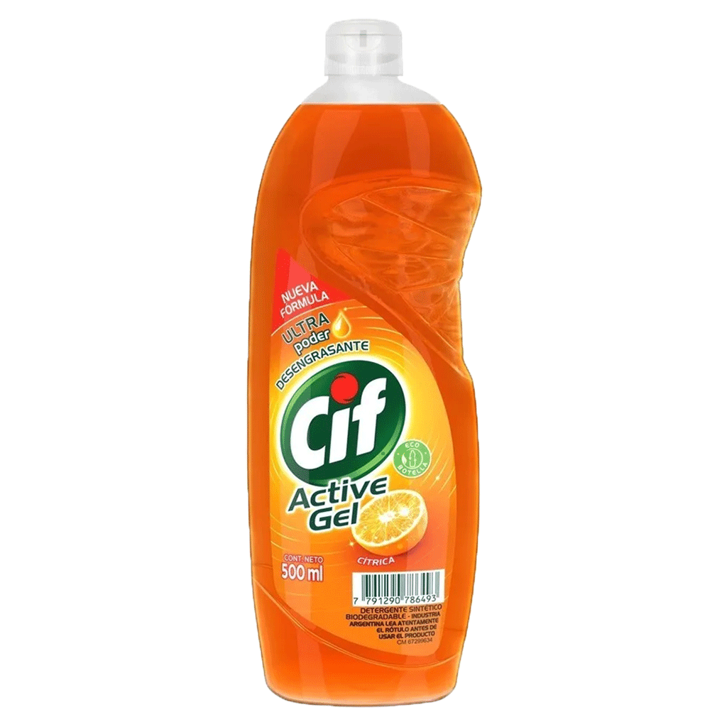 Cif Active gel Cítrica x500ml - Comprar en B&B