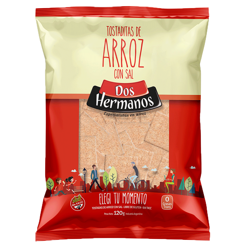 Dos Hermanos Tostaditas de arroz con sal - B&B
