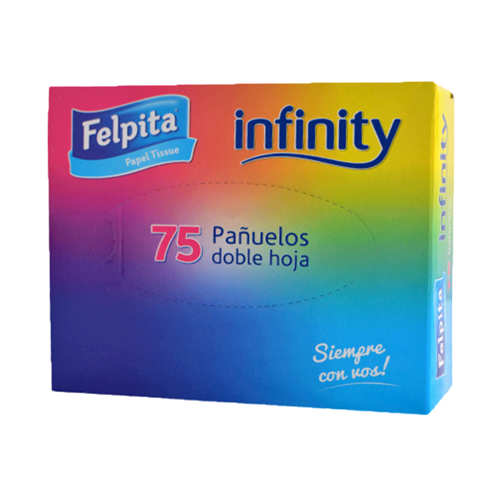 Felpita Infinity Papel Tissue Doble Hoja Cajita - B&B