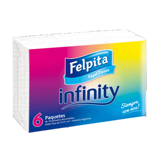 Felpita Infinity papel tissue 6 Unidades - B&B
