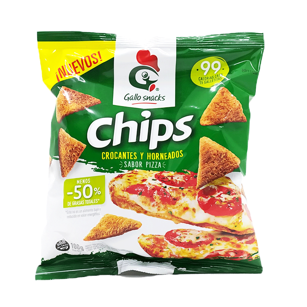 Gallo Snacks Chips sabor Pizza - Comprar en B&B