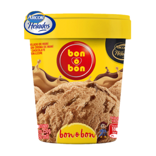 Arcor Kopa Helado Sabor Crema Americana y Dulce de Leche