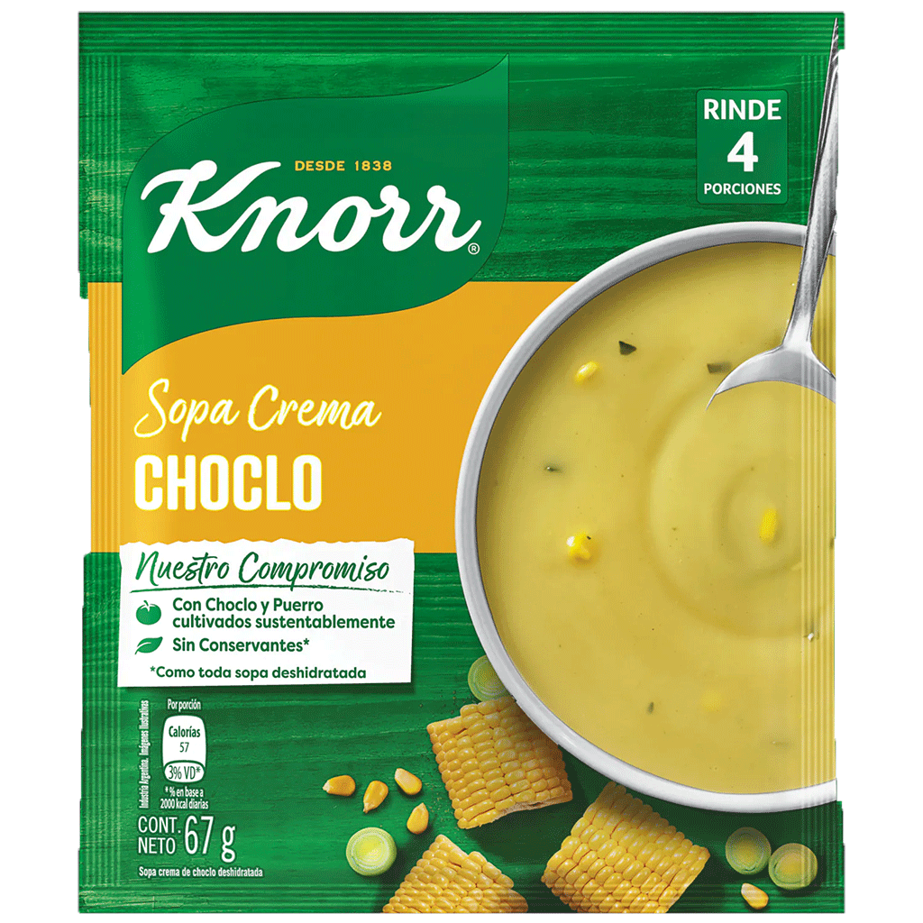 Knorr Sopa Crema Choclo - Comprar en B&B