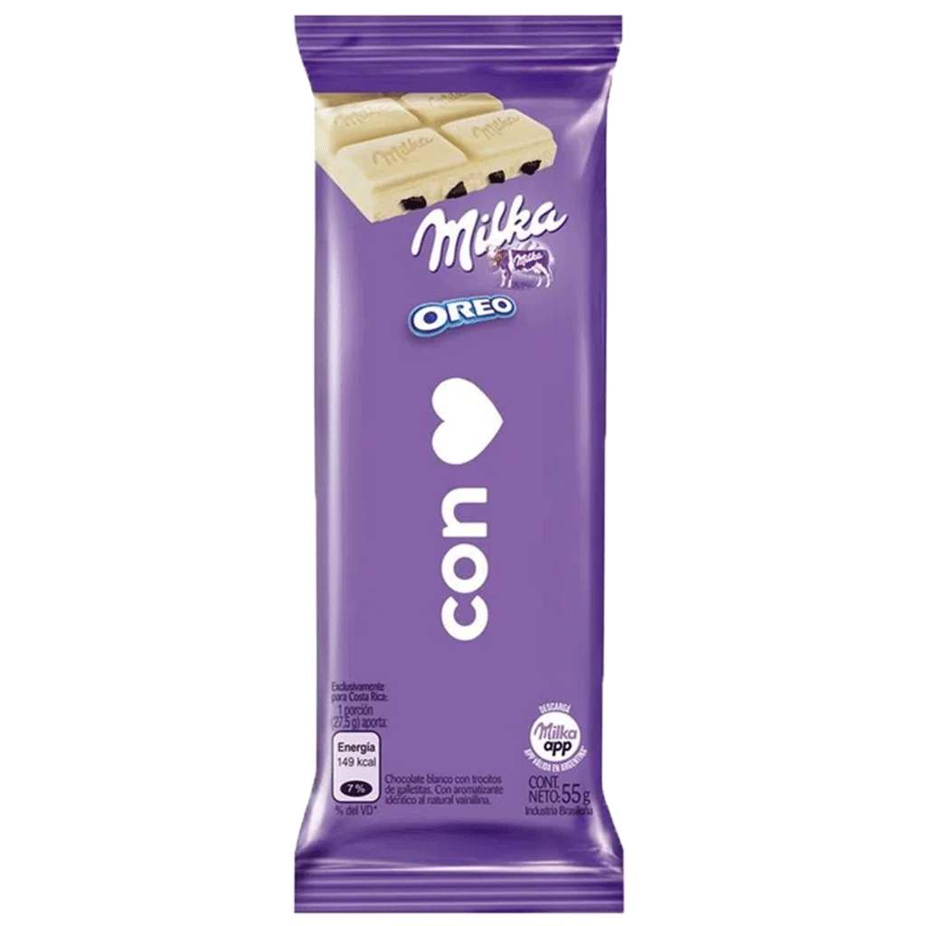 Milka Oreo Chocolate Blanco 55 g - Comprar en B&B