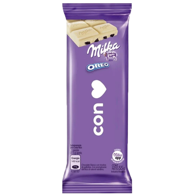 Milka Oreo Chocolate Blanco 55 g - Comprar en B&B