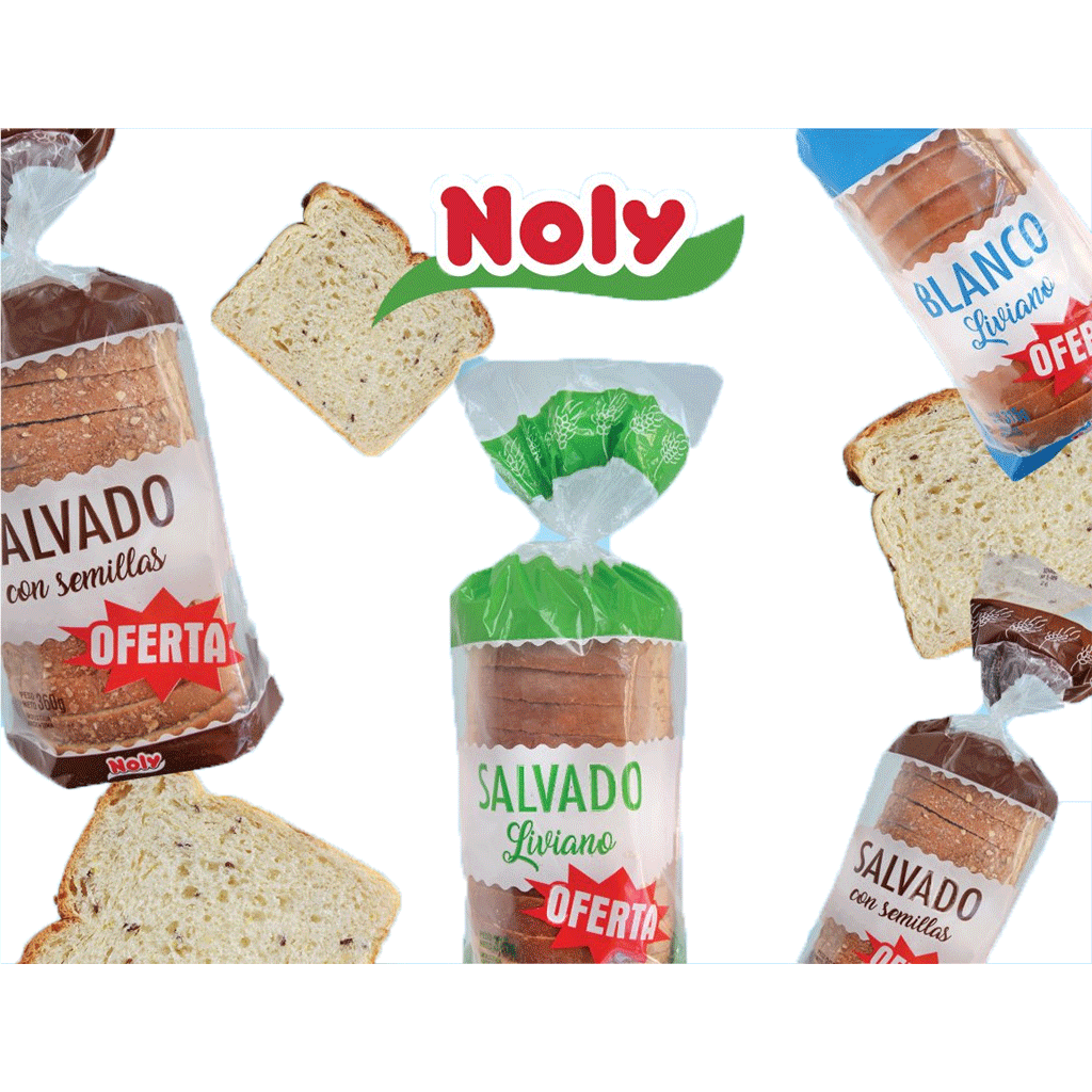 Noly Pan de Mesa Liviano con Semillas - Comprar en B&B