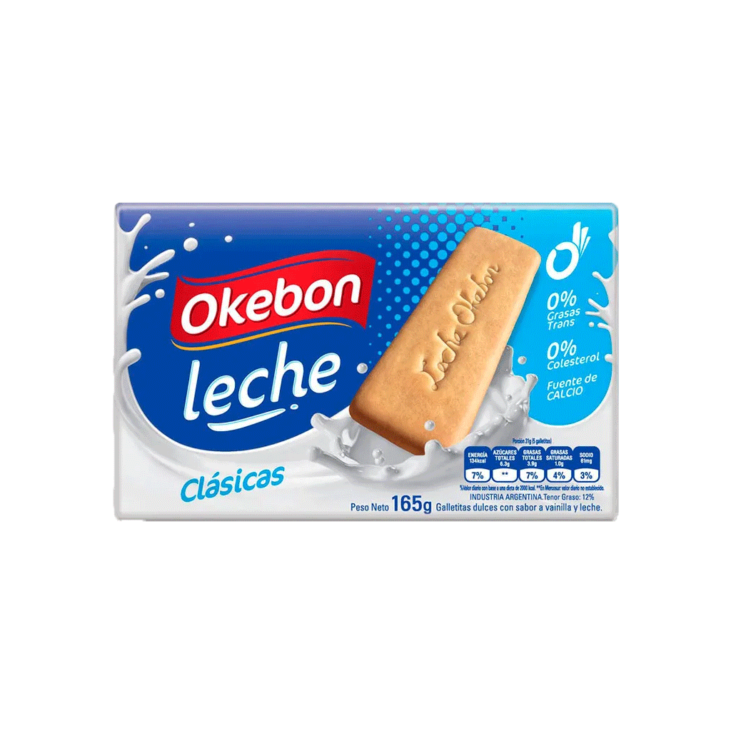 Okebon Leche 165g - Comprar en B&B