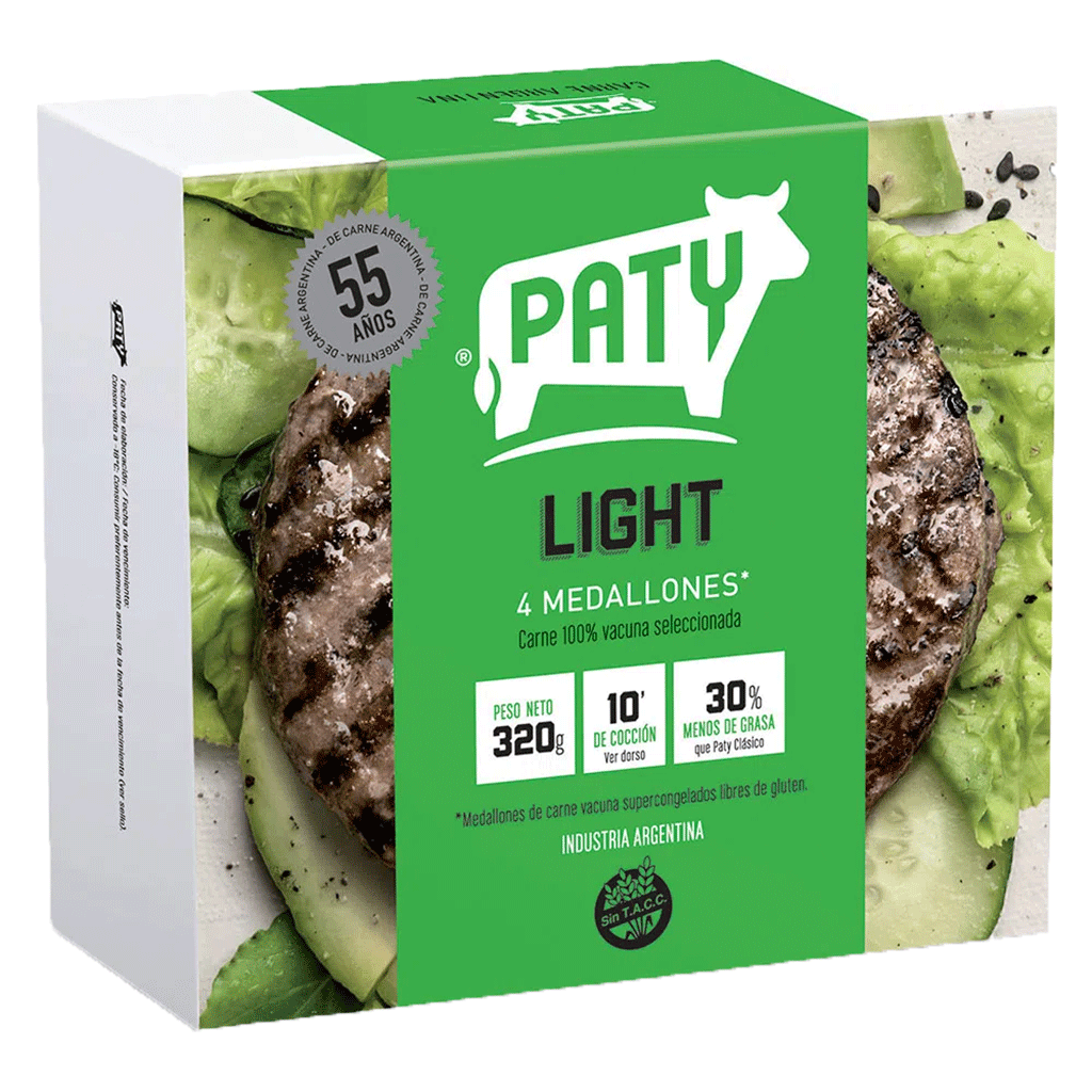 Paty Hamburguesas Light 4 unidades - Comprar en B&B